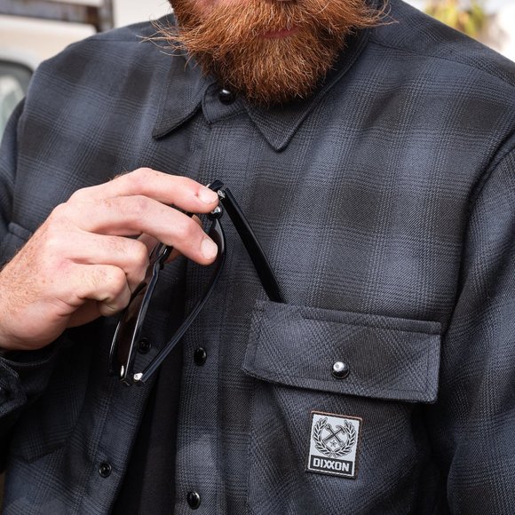 DIXXON | Jackets & Coats | Dixxon The Honcho Mens Sherpa Lined Flannel ...